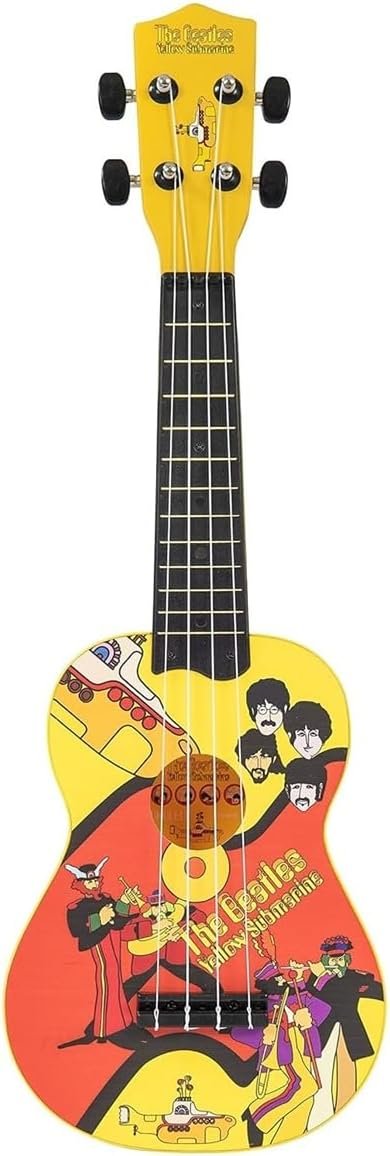 JHS Instruments The Beatles Ukulele Yellow Submarine Characters Design