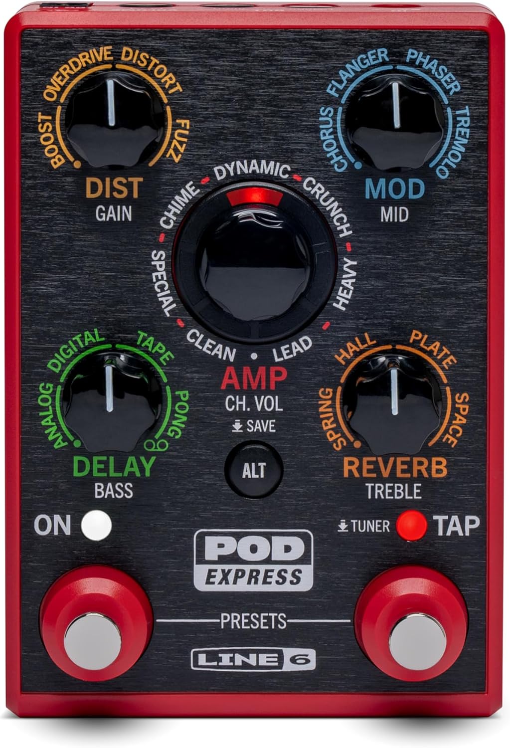 Line 6 POD Express Guitar effects processor pedal (Open Box)