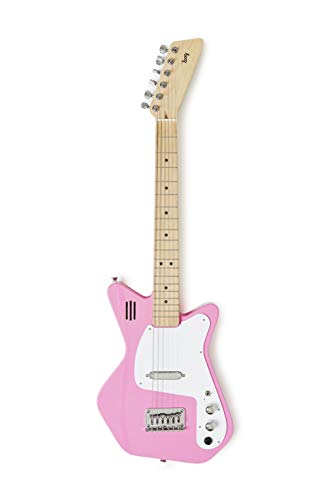 Loog Pro Electric VI, 6-String Guitar, Travel Guitar, Built-in Amp, Ap