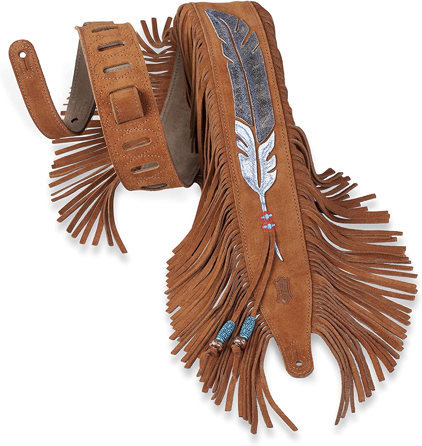 Levy's Leathers MS17AIF-004 Guitar Strap Native American Inspired Feat